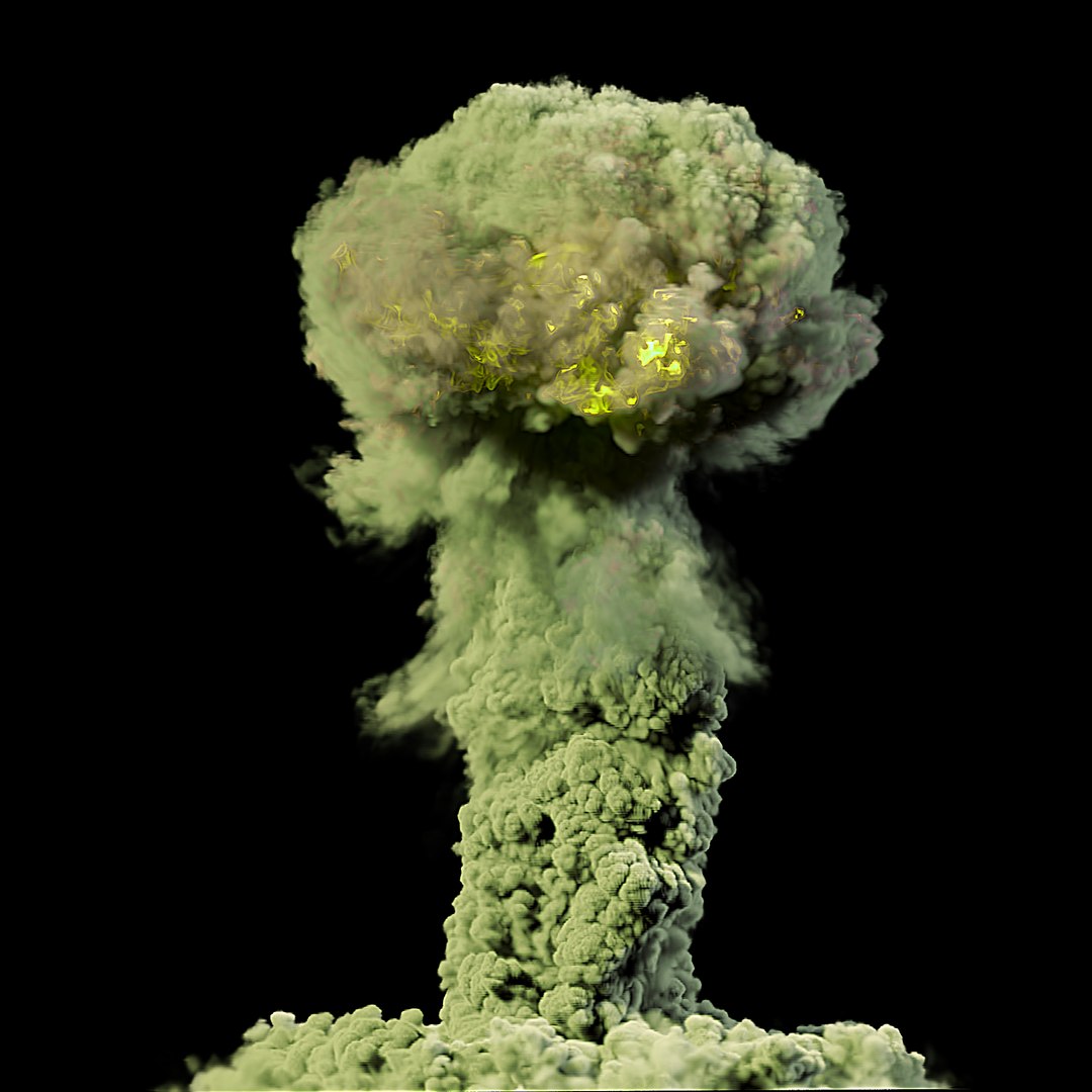 Nuclear Explosion 3d Max