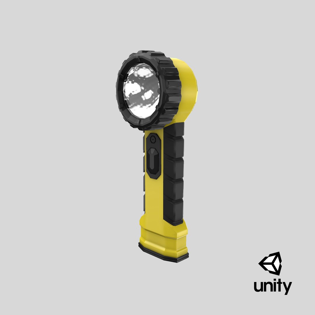 3D Firefighter Flashlight - TurboSquid 1868188