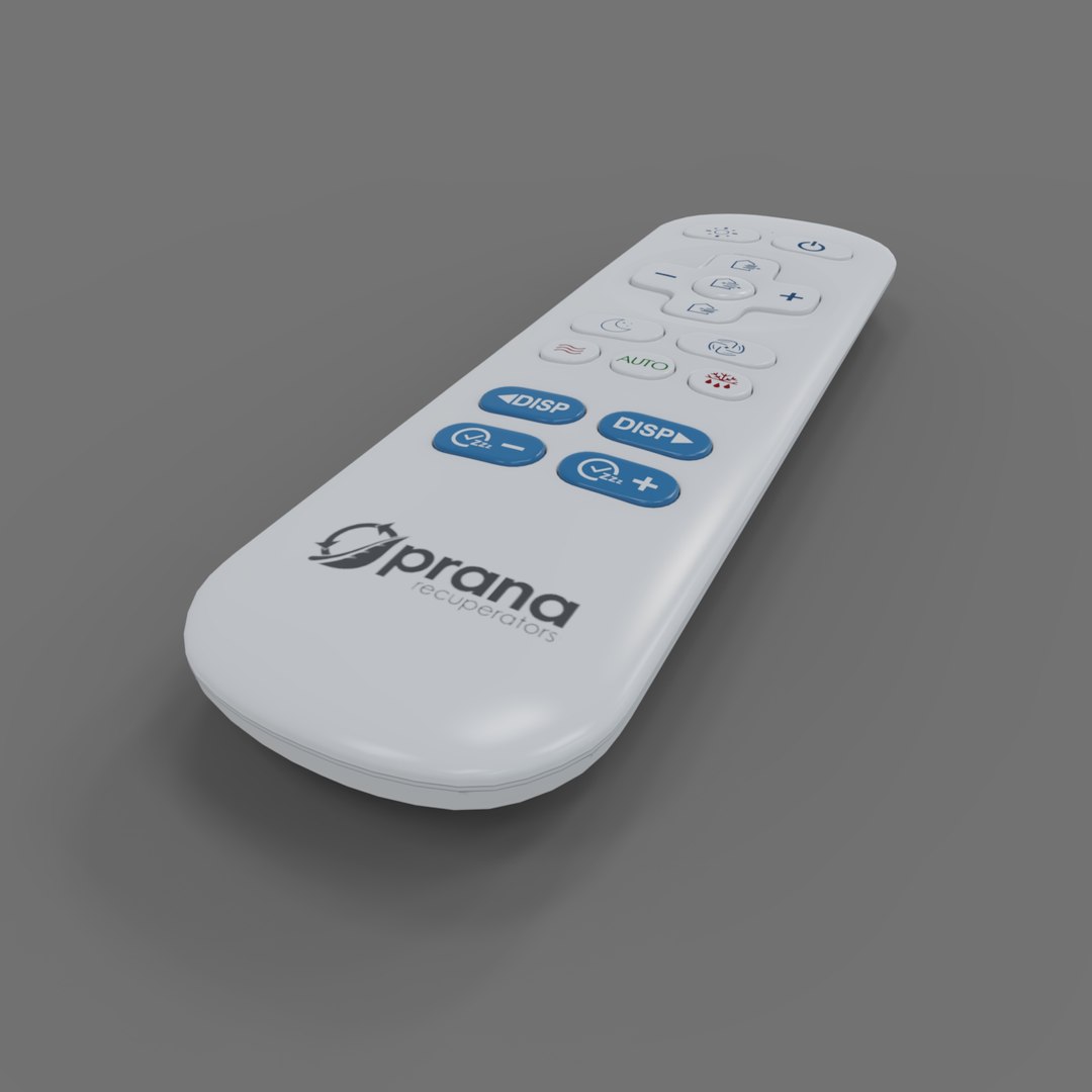 3D Remote Control Prana Eco Model - TurboSquid 2140575