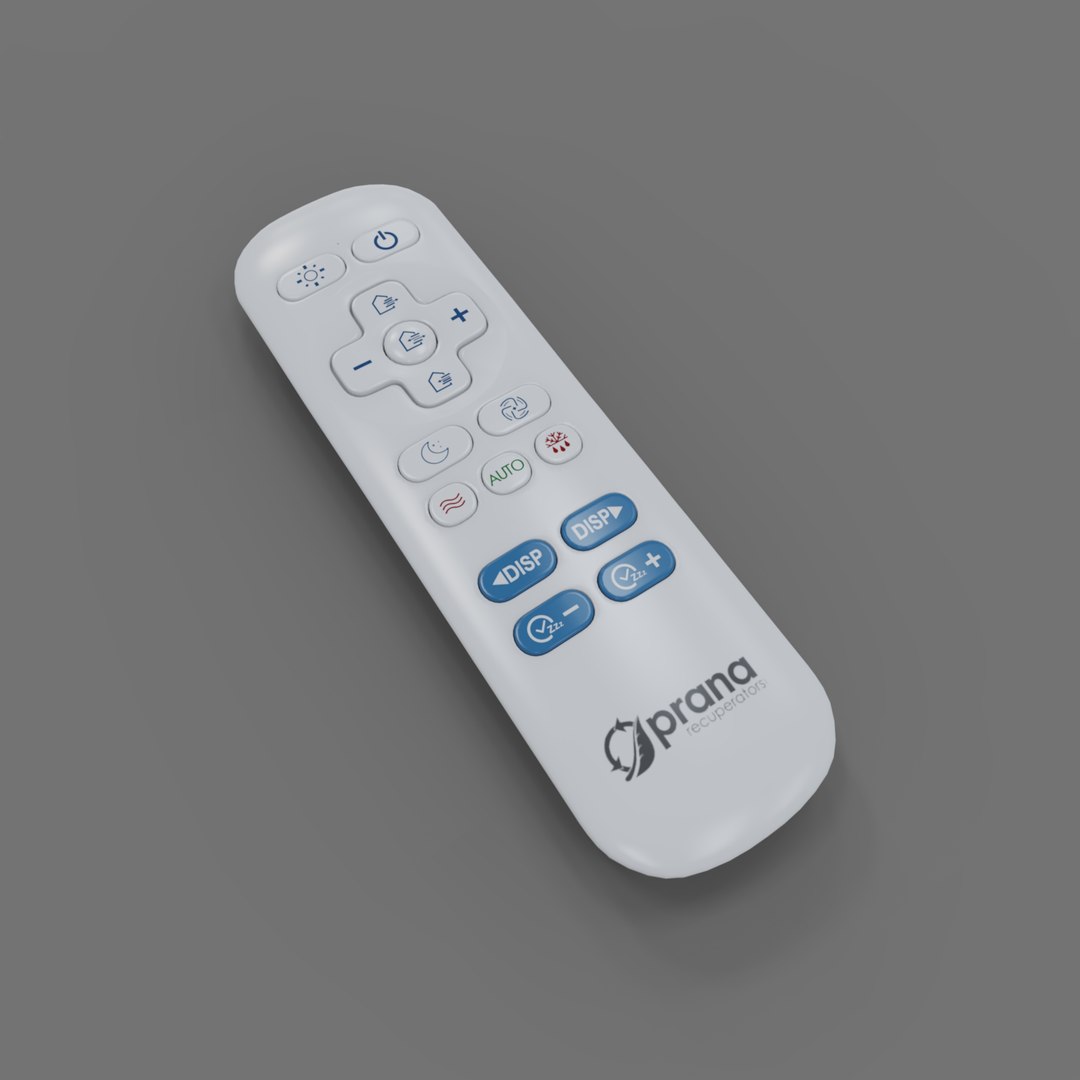 3D Remote Control Prana Eco Model - TurboSquid 2140575