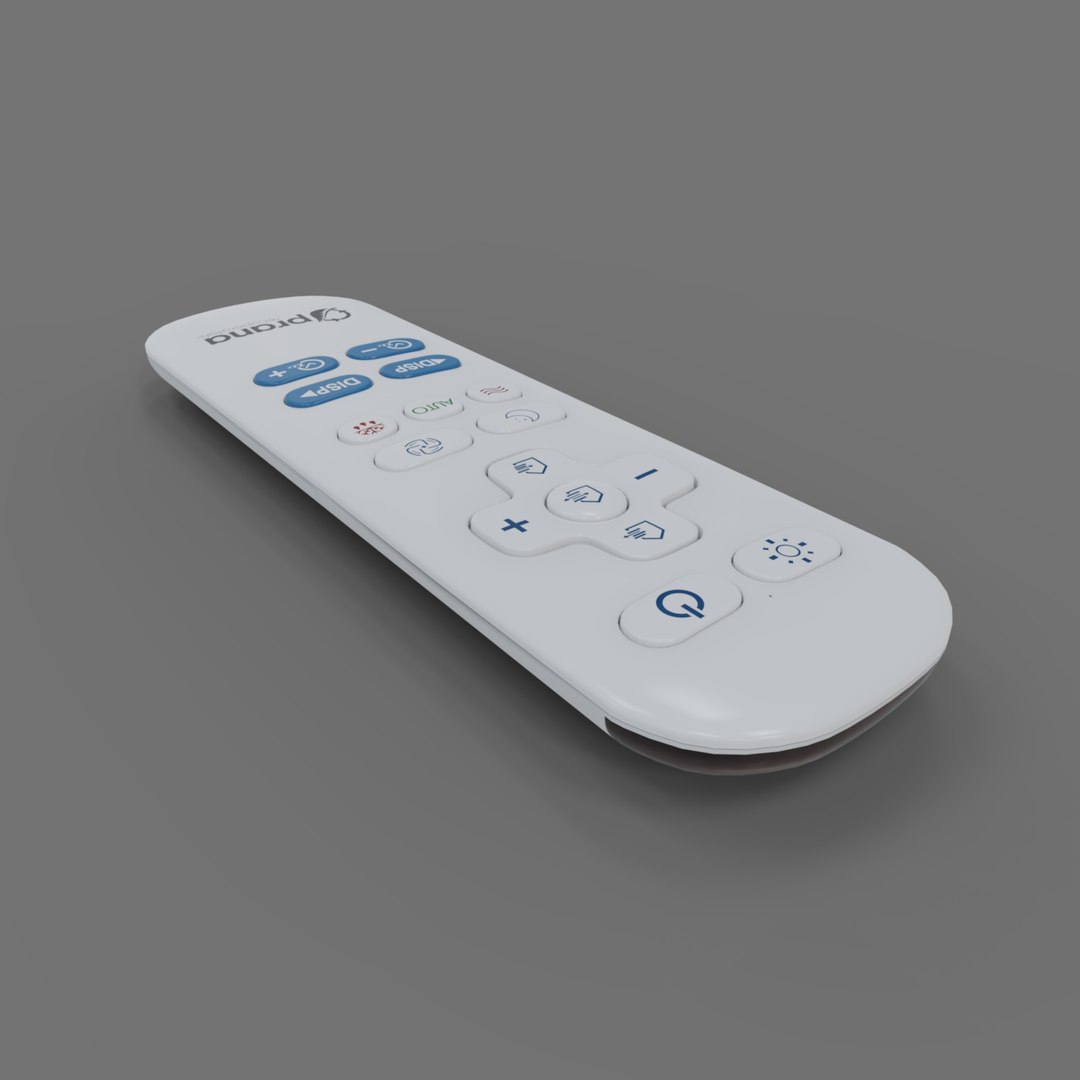 3D Remote Control Prana Eco Model - TurboSquid 2140575