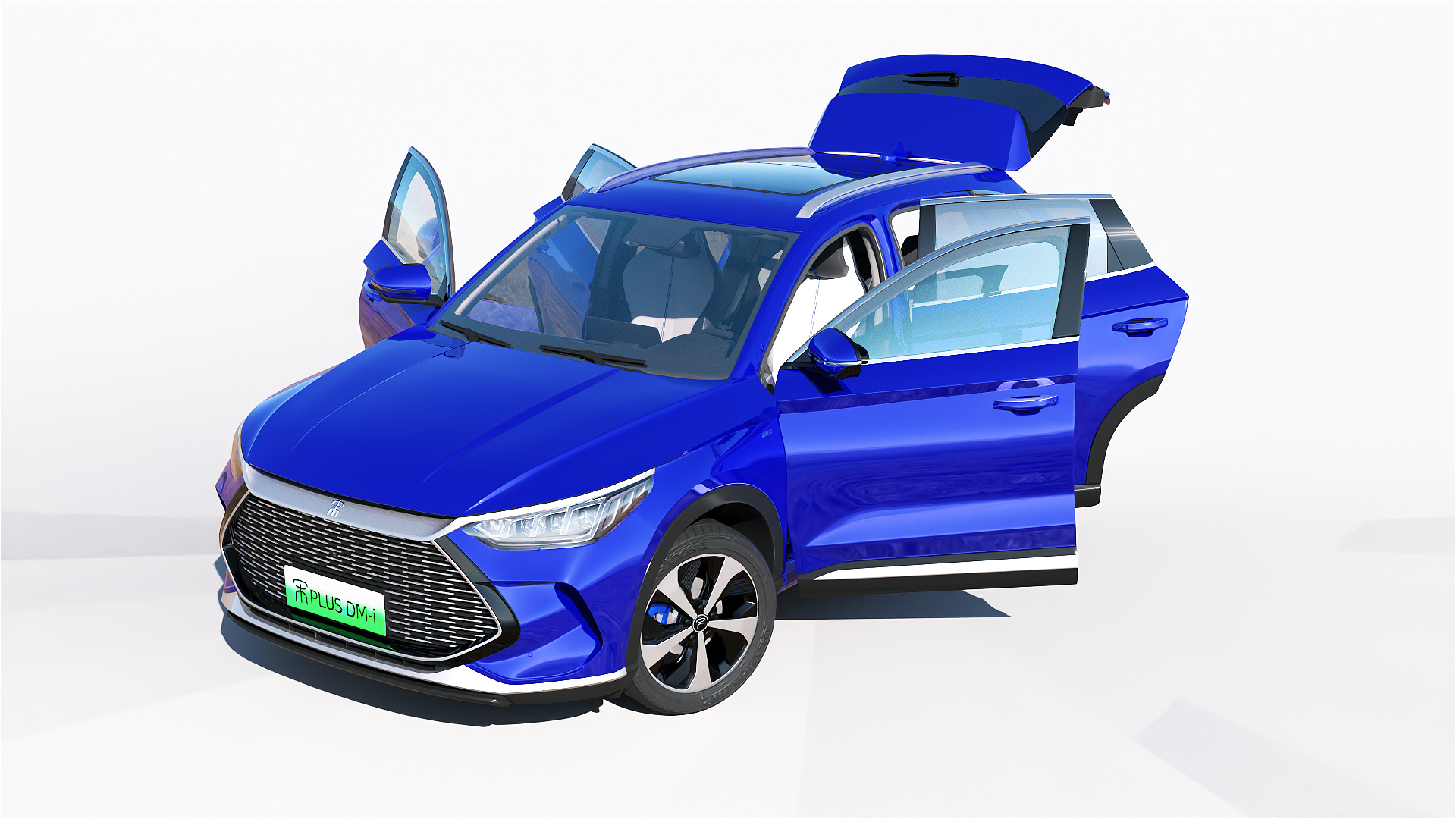 BYD SONG PLUS DM-i 2022 3D model - TurboSquid 1961254