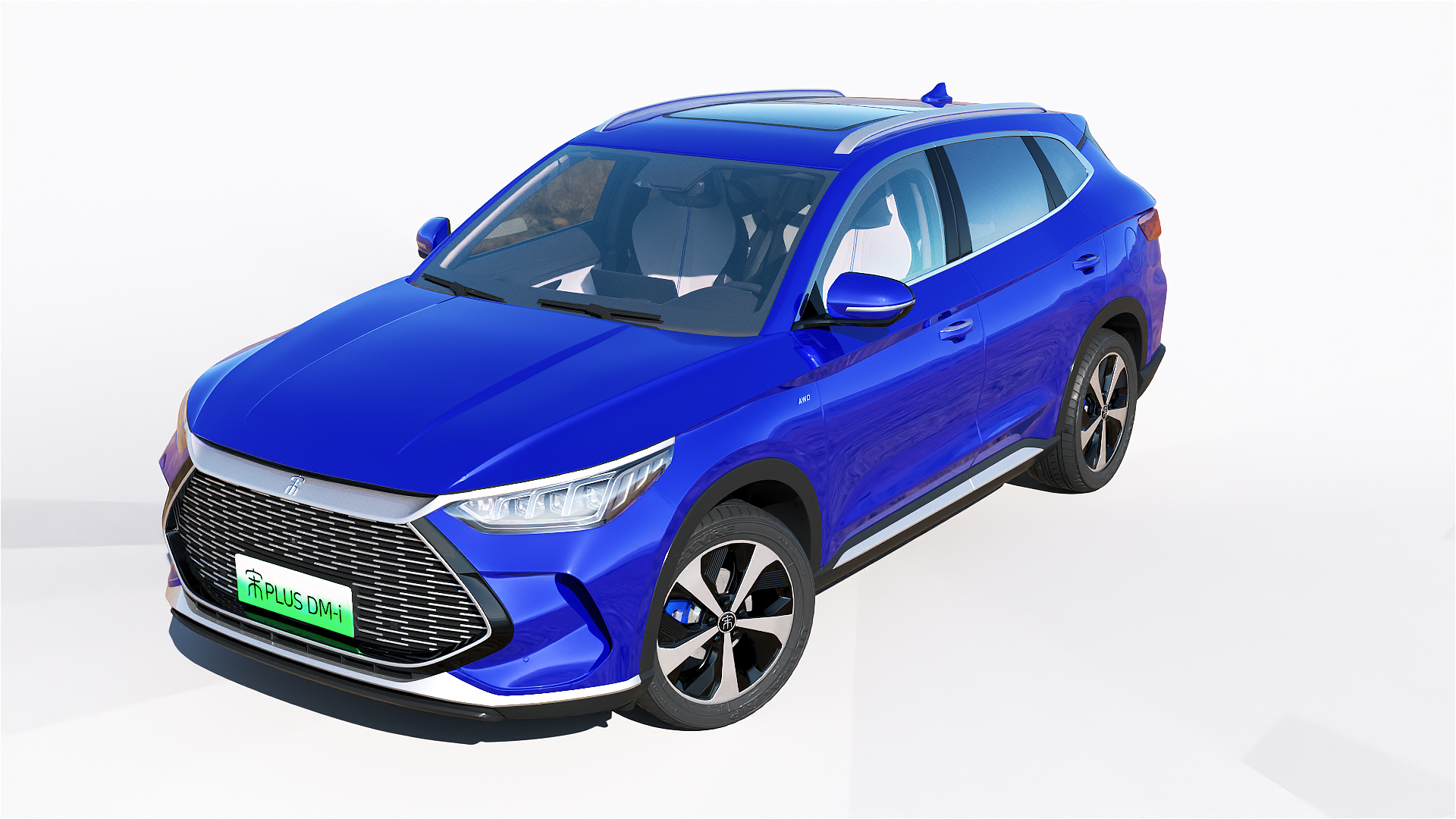 BYD SONG PLUS DM-i 2022 3D model - TurboSquid 1961254