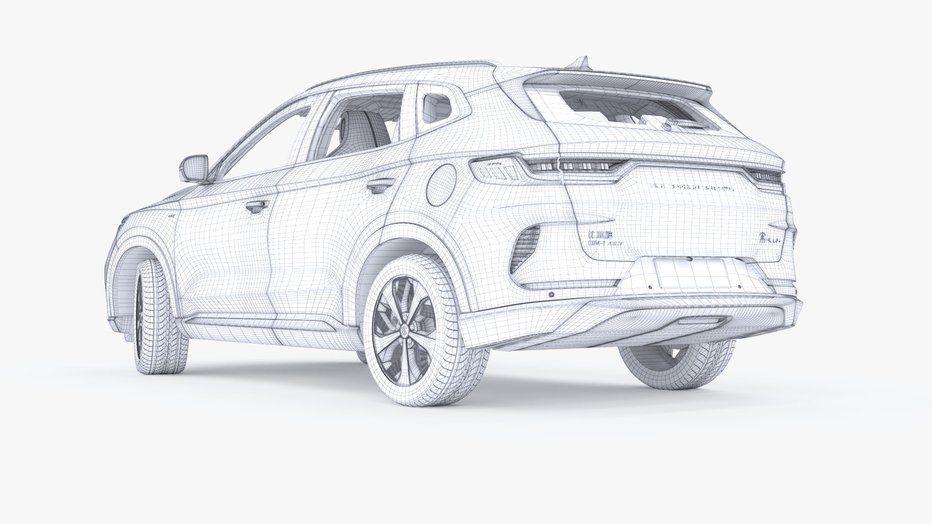 BYD SONG PLUS DM-i 2022 3D model - TurboSquid 1961254