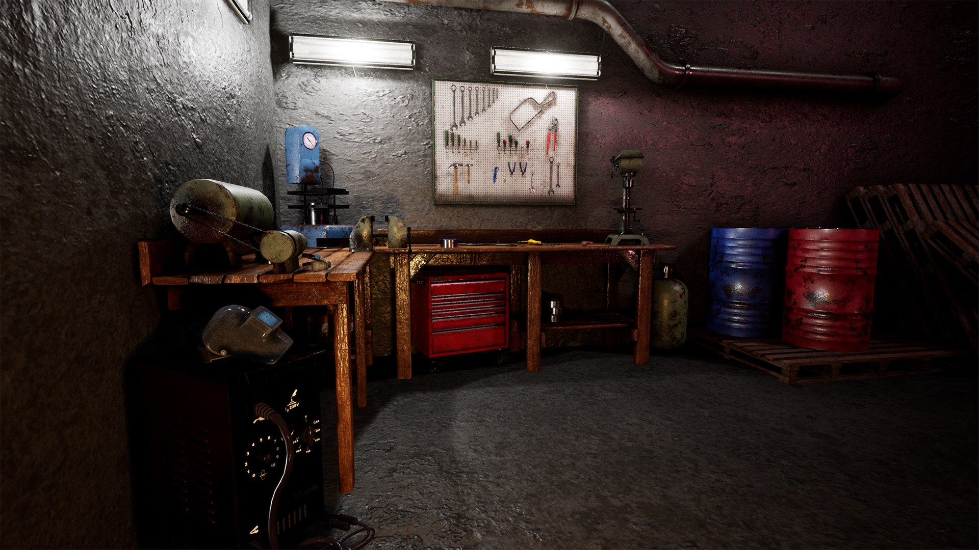 Workbench Props 40 Assets 3D - TurboSquid 1984330