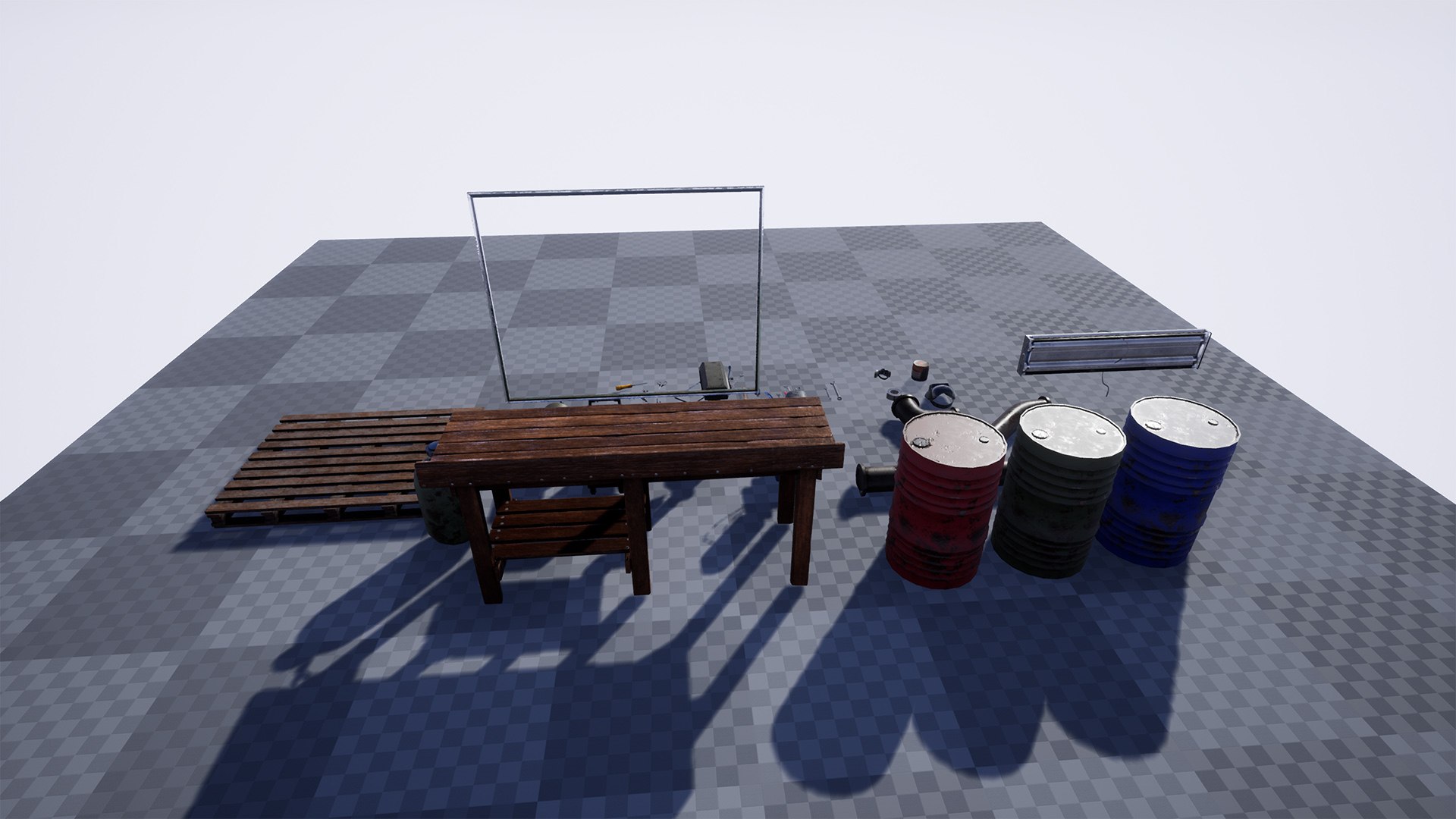 Workbench Props 40 Assets 3D - TurboSquid 1984330