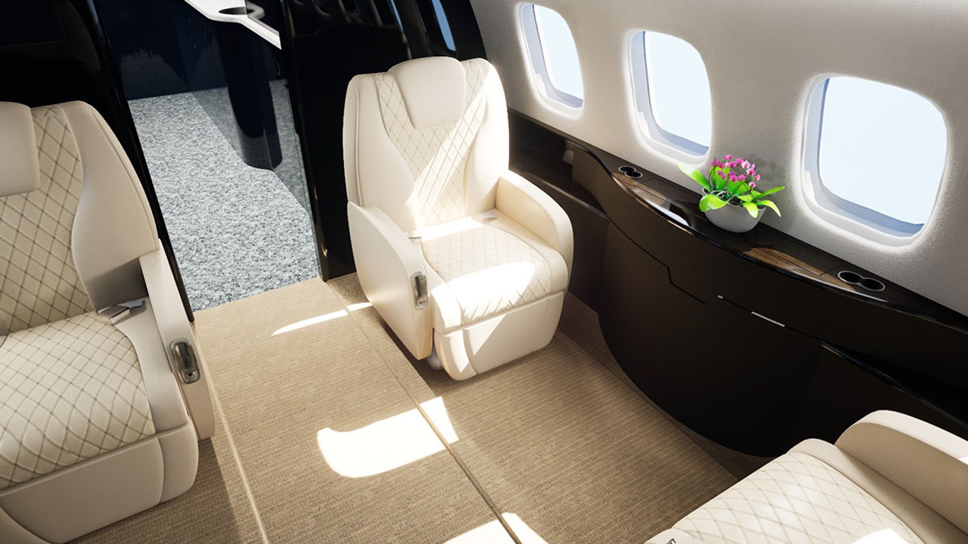 3D Embraer Legacy 650 SEAT2 Model - TurboSquid 1986803