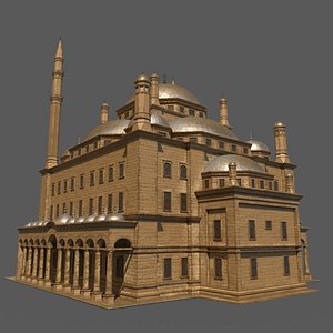 Mosque Of Muhammad Ali 3D Models for Download | TurboSquid