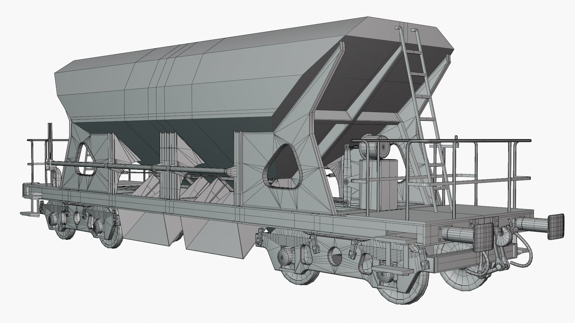 3D Hopper Car Model - TurboSquid 1767126