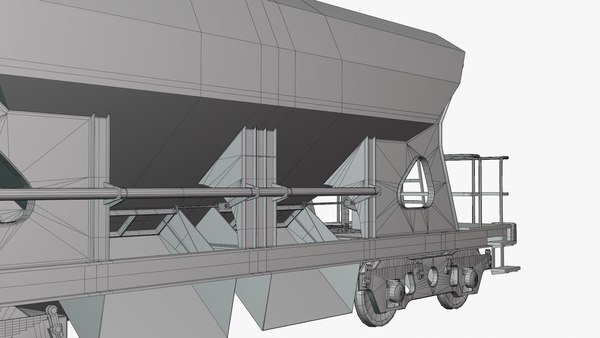 3D Hopper car model - TurboSquid 1767126