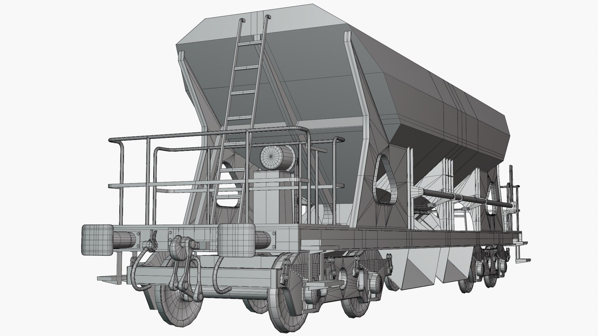 3D Hopper Car Model - TurboSquid 1767126