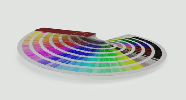 3d color guide booklet model