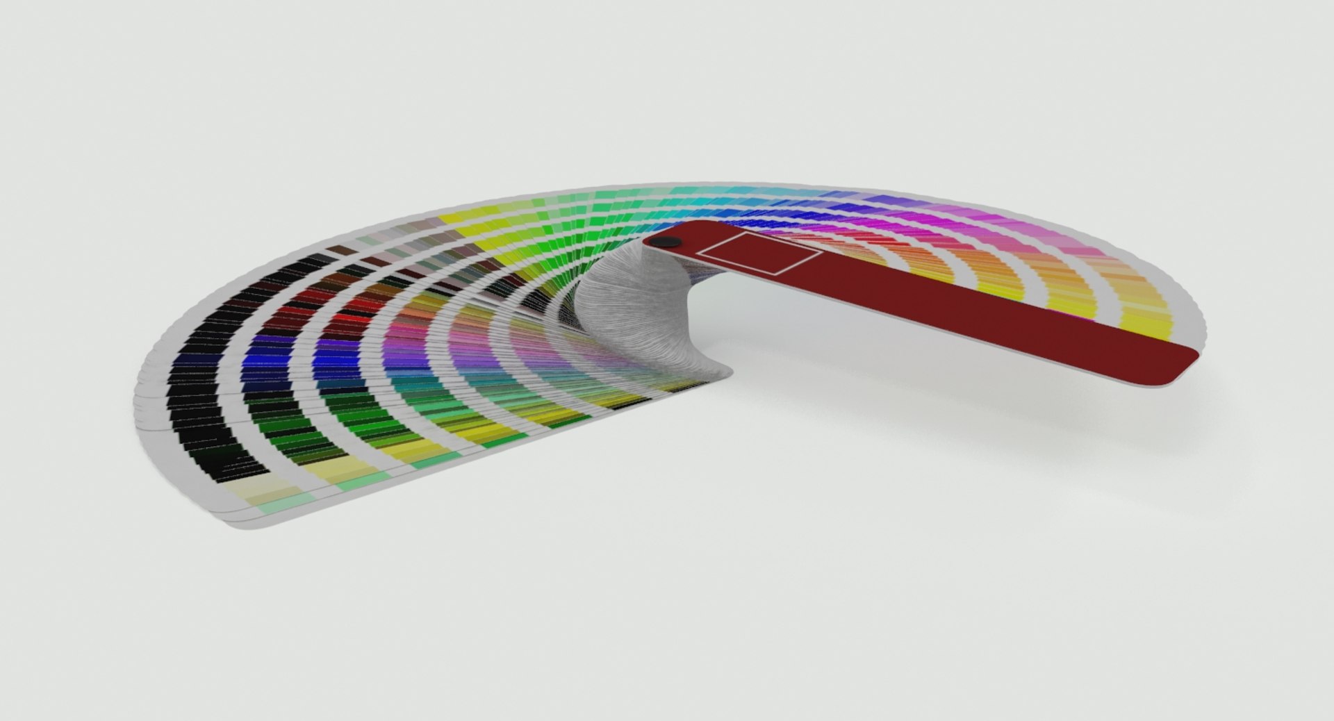 3d Color Guide Booklet Model