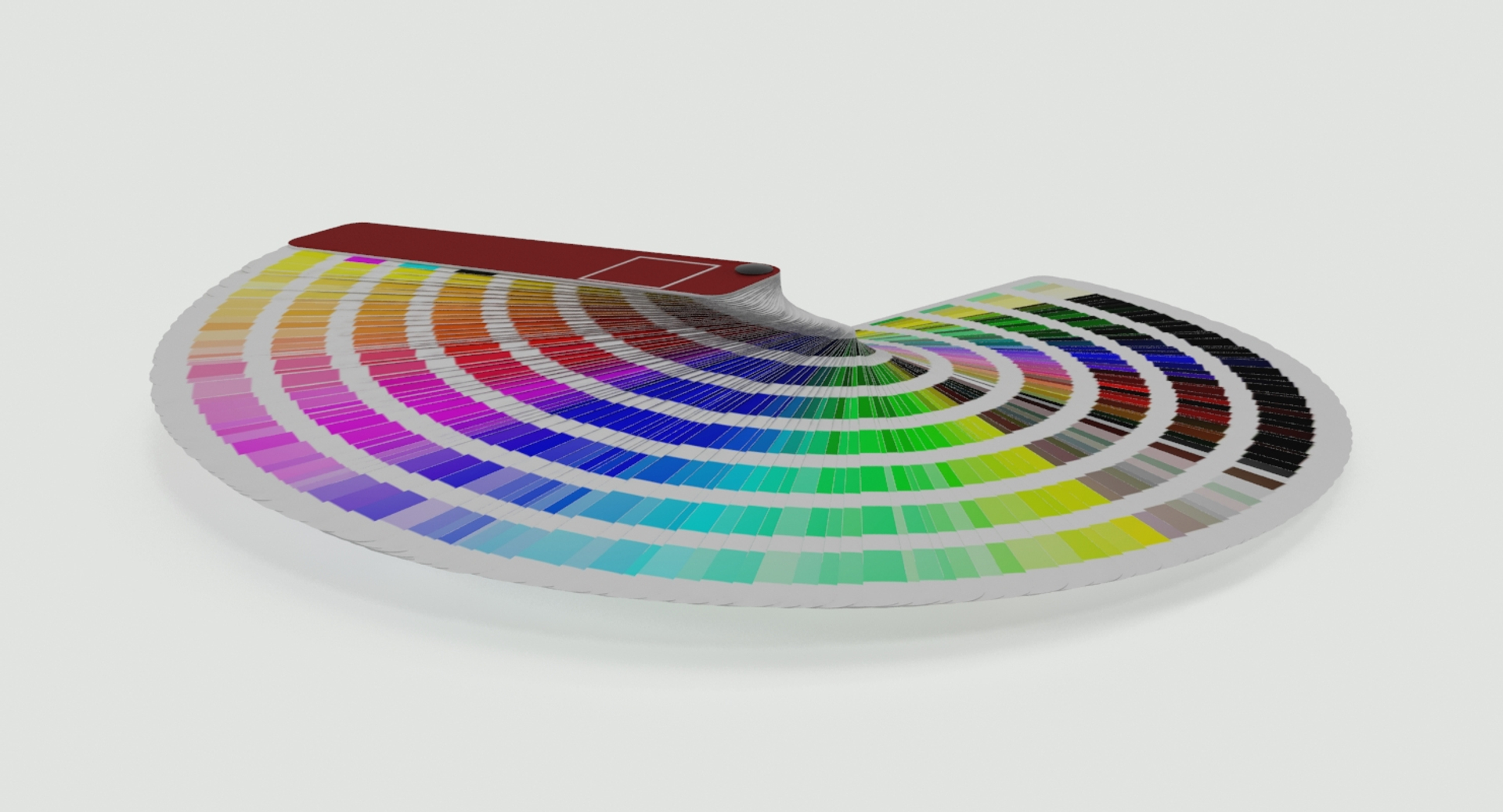 3d Color Guide Booklet Model