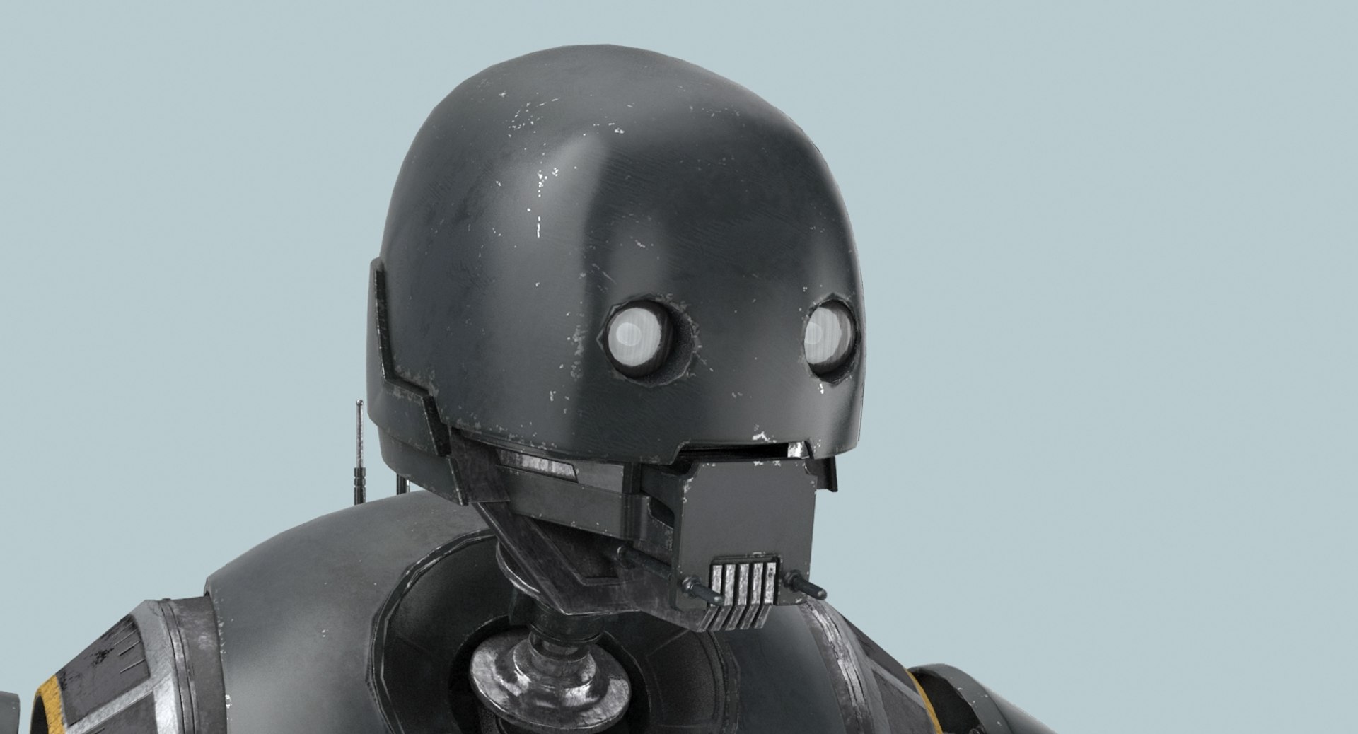 3D Model Rigged K-2so - Shooting - TurboSquid 1278107