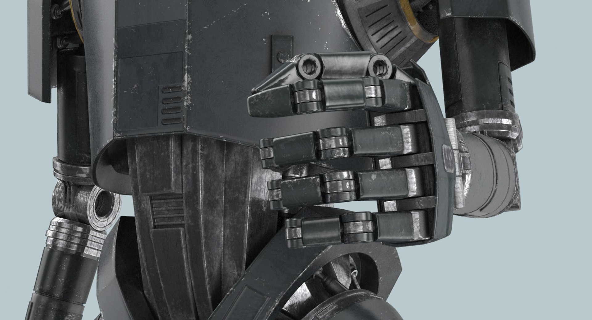 3D Model Rigged K-2so - Shooting - TurboSquid 1278107