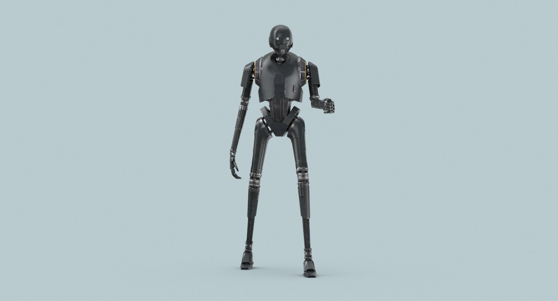 3D Model Rigged K-2so - Shooting - TurboSquid 1278107