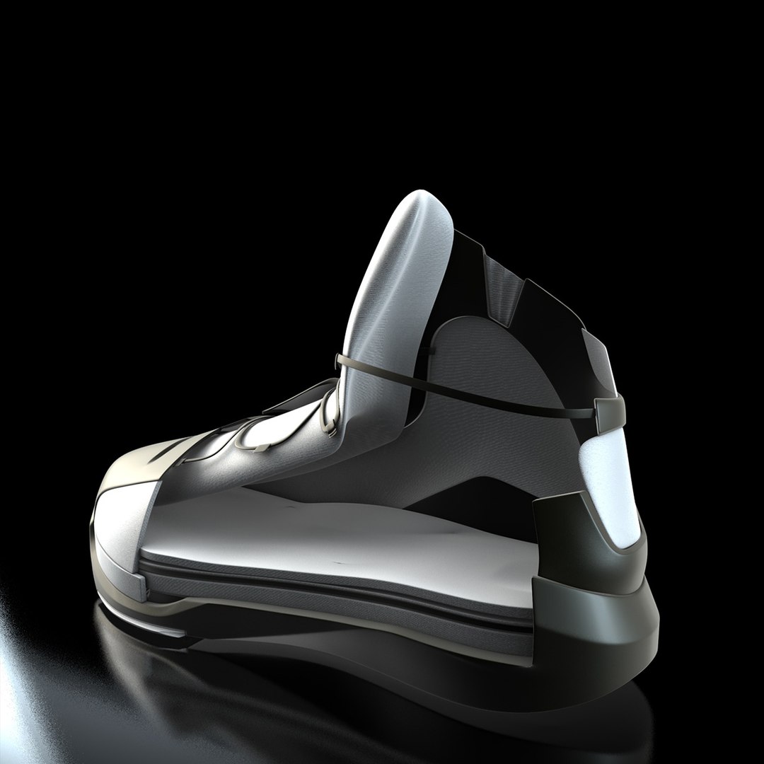 3d Cross-section Shoe Section