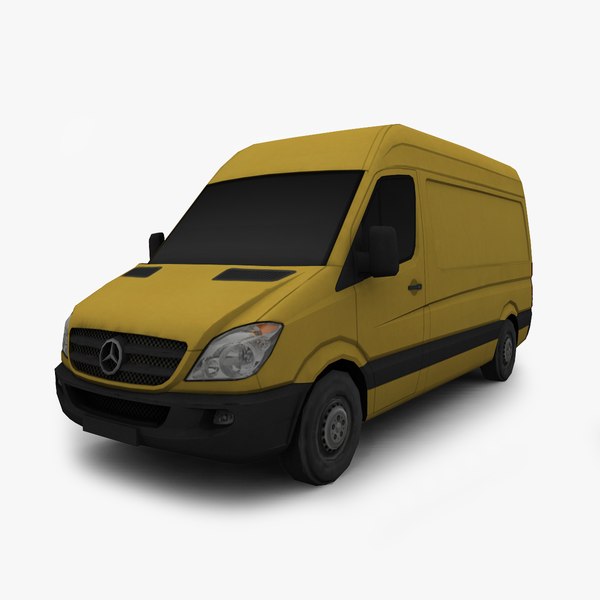 3d mercedes benz sprinter van