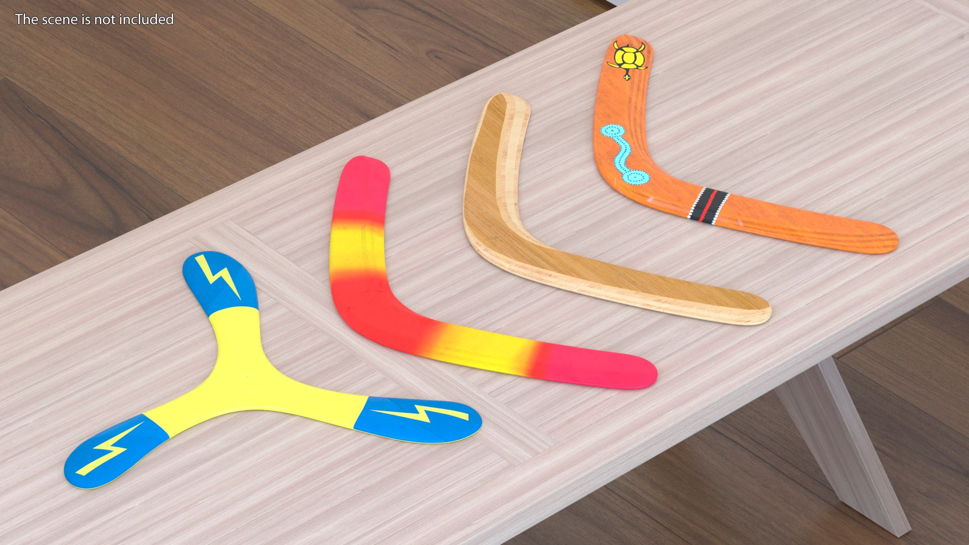 3D Model Winged Boomerang - TurboSquid 1709439