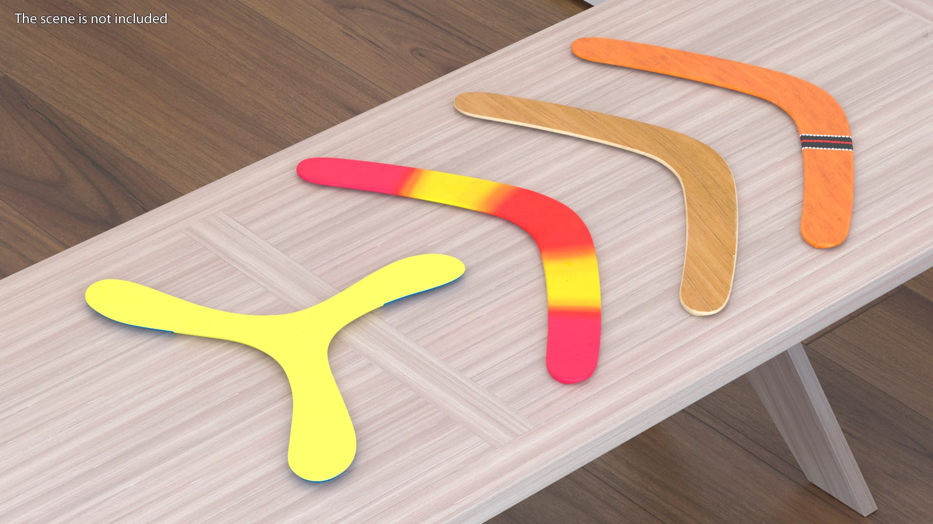 3D Model Winged Boomerang - TurboSquid 1709439