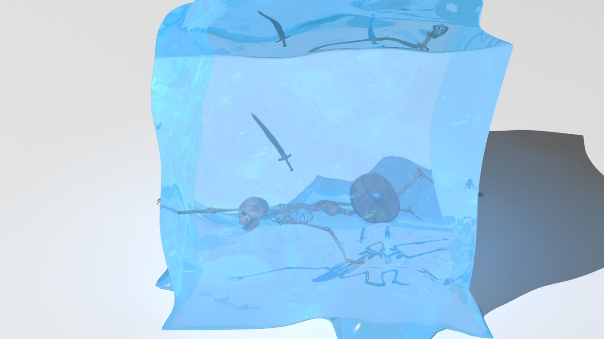3D Gelatinous Cube - TurboSquid 1371398