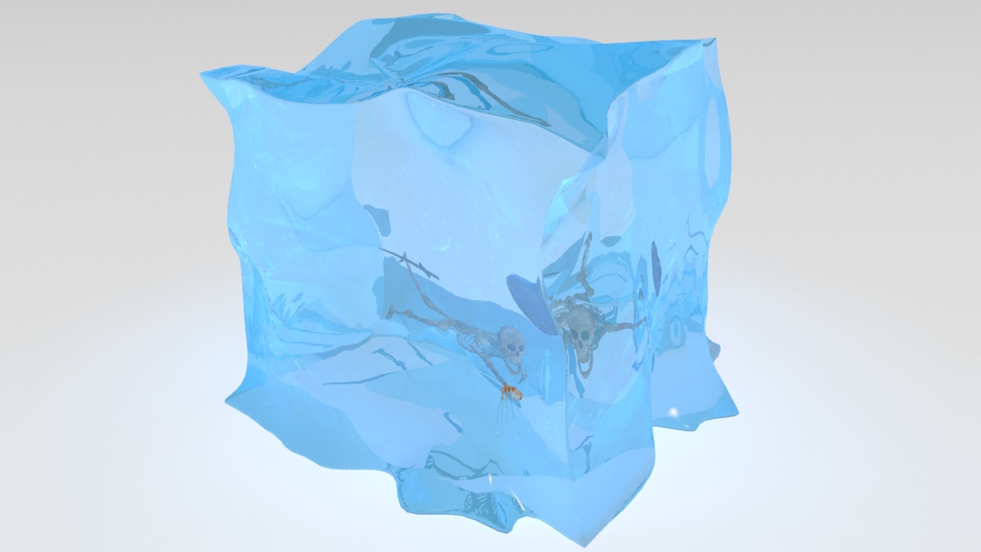 3D Gelatinous Cube - TurboSquid 1371398