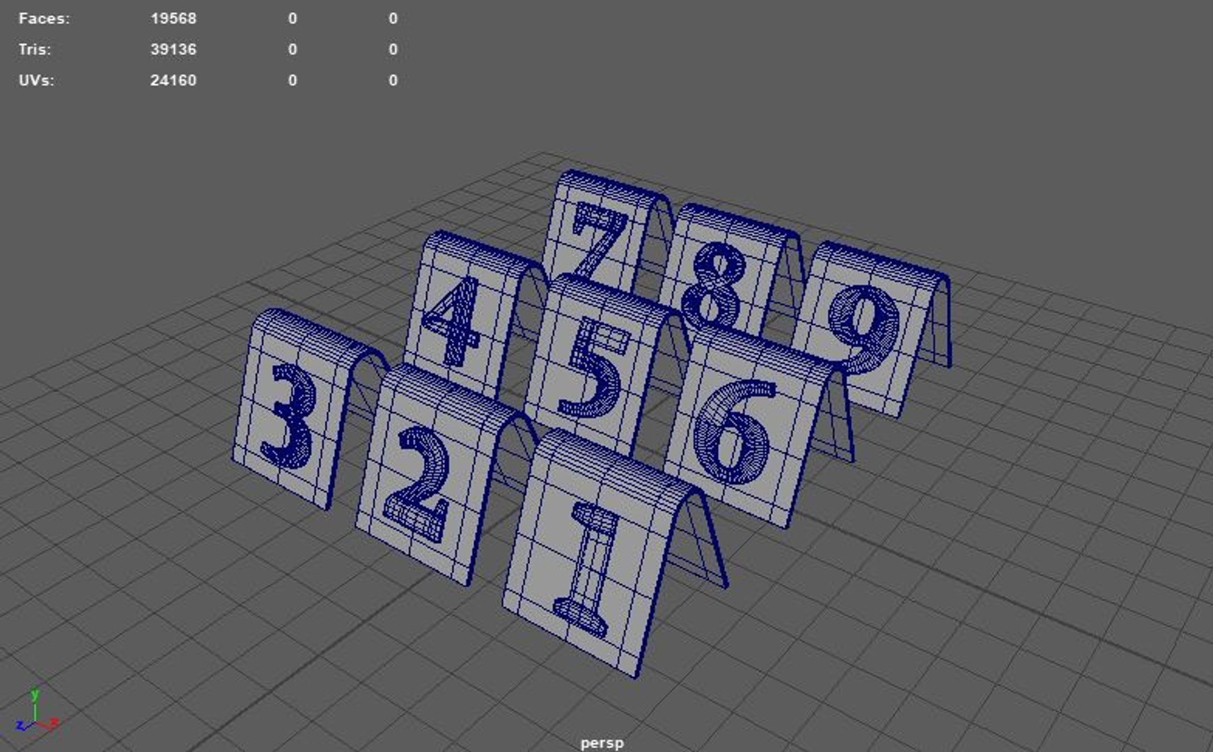 3D Crime Evidence Placard 3D Model - TurboSquid 2336105