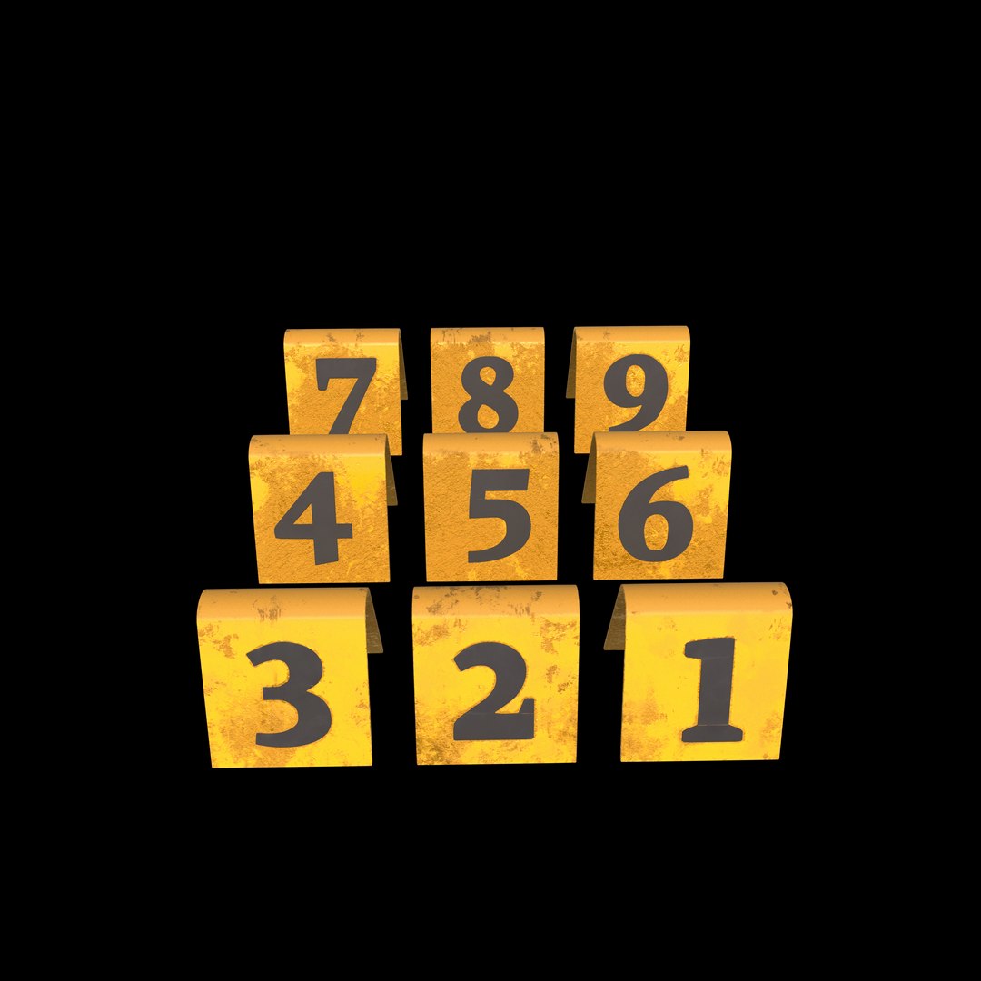 3D Crime Evidence Placard 3D Model - TurboSquid 2336105