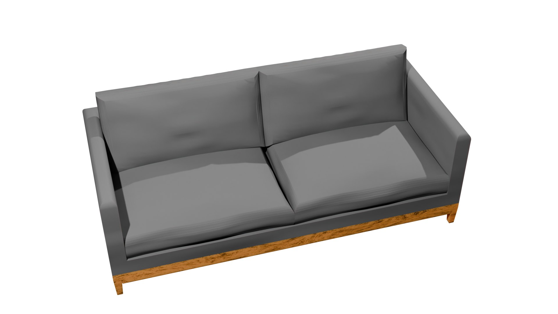 Lowpoly Sofa 3D Model 3D - TurboSquid 2352149