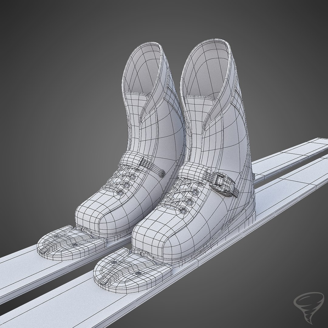 3d ski jumping model