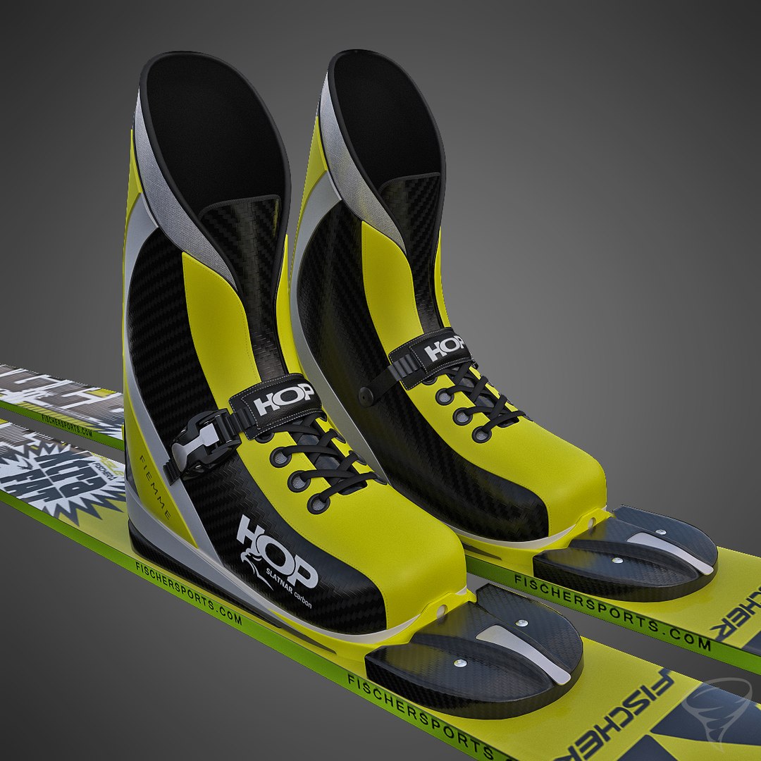 3d ski jumping model