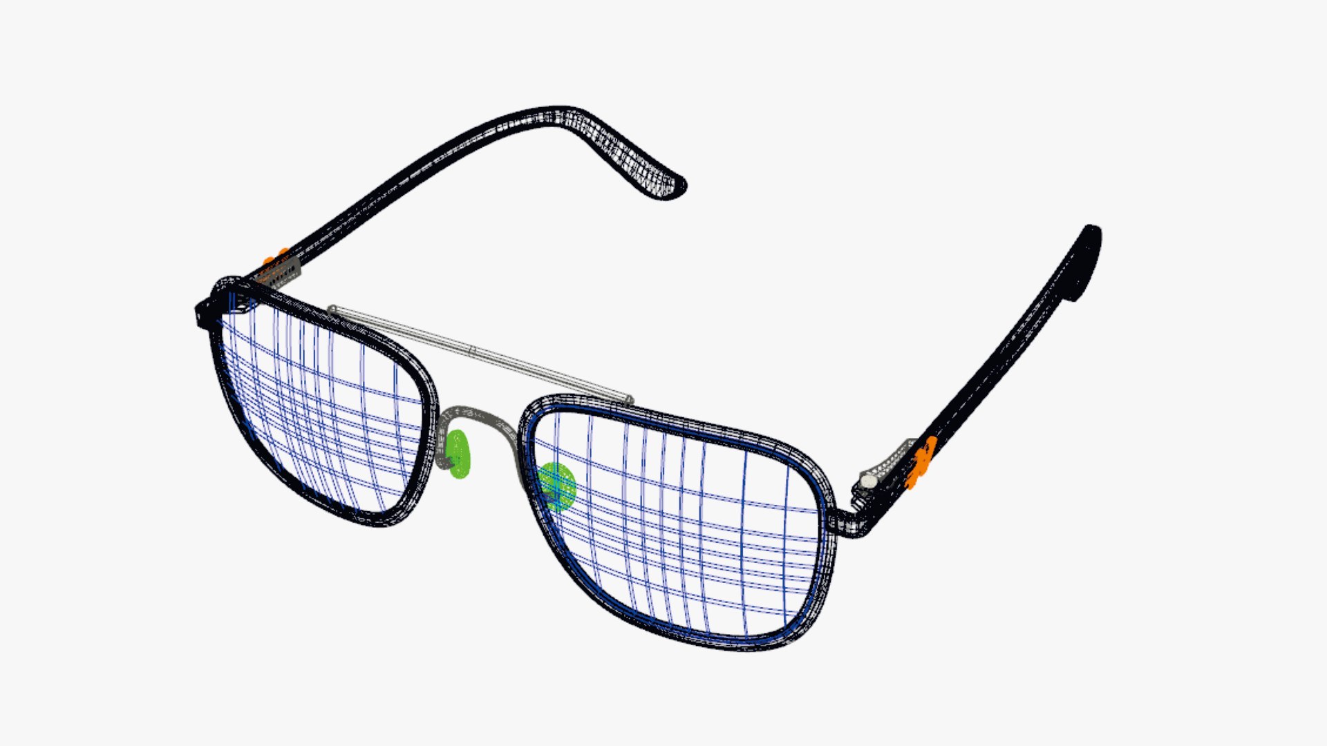 3D EDITH EYEGLASS - TurboSquid 1765672