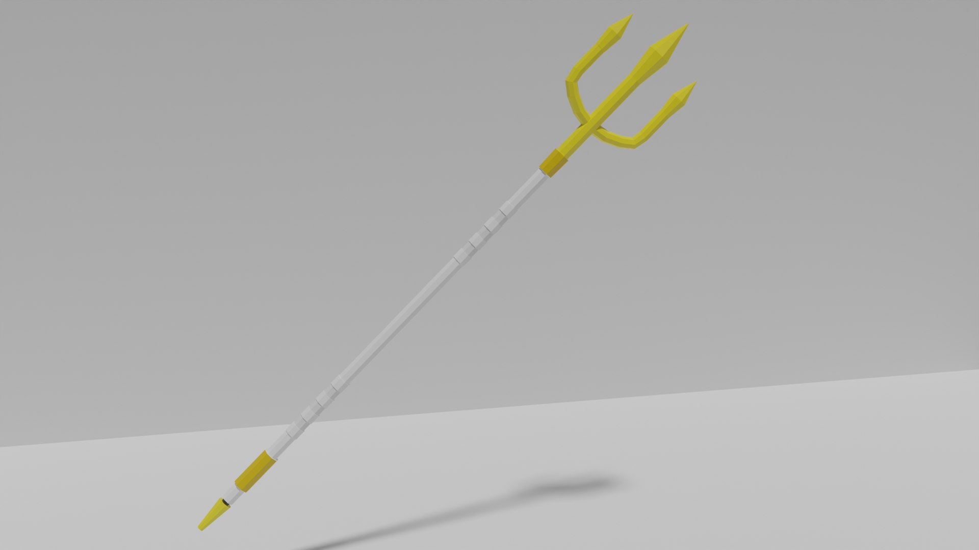 Free Low Poly Trident 3D Model - TurboSquid 2415994