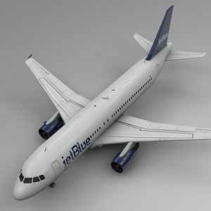 JetBlue 3D Models for Download | TurboSquid