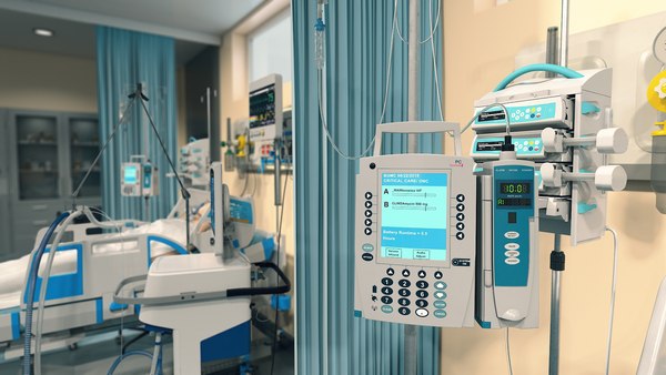 modelo 3d UCI con pacientes - TurboSquid 1681625