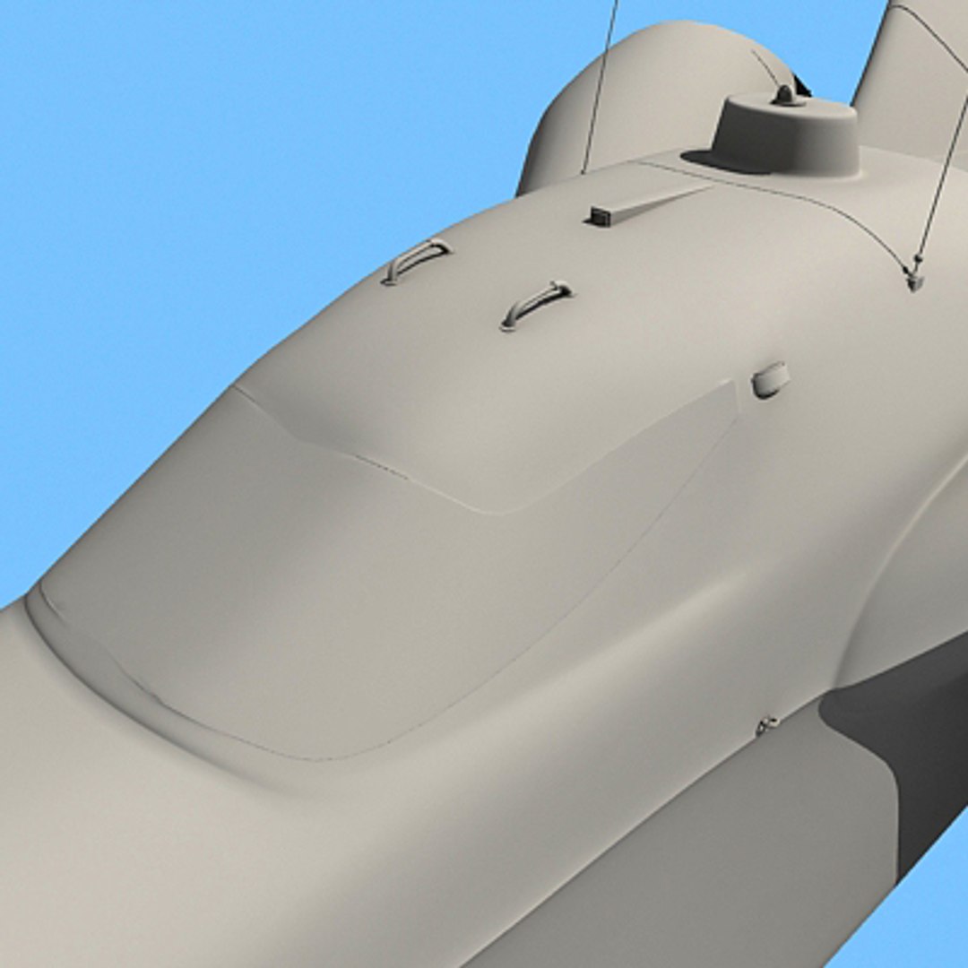 3d Earthrace Boat Submarine Model