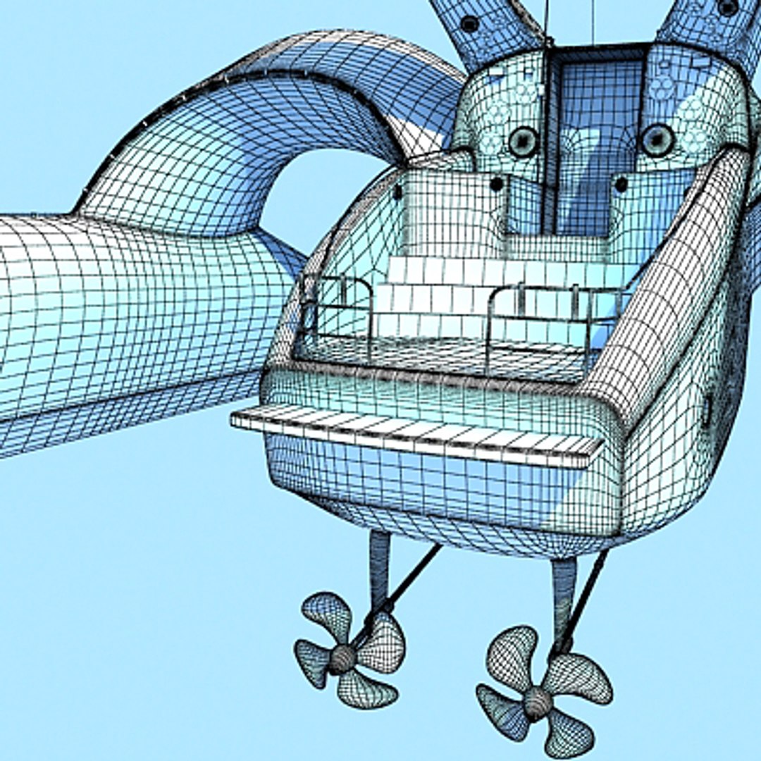 3d earthrace boat submarine model
