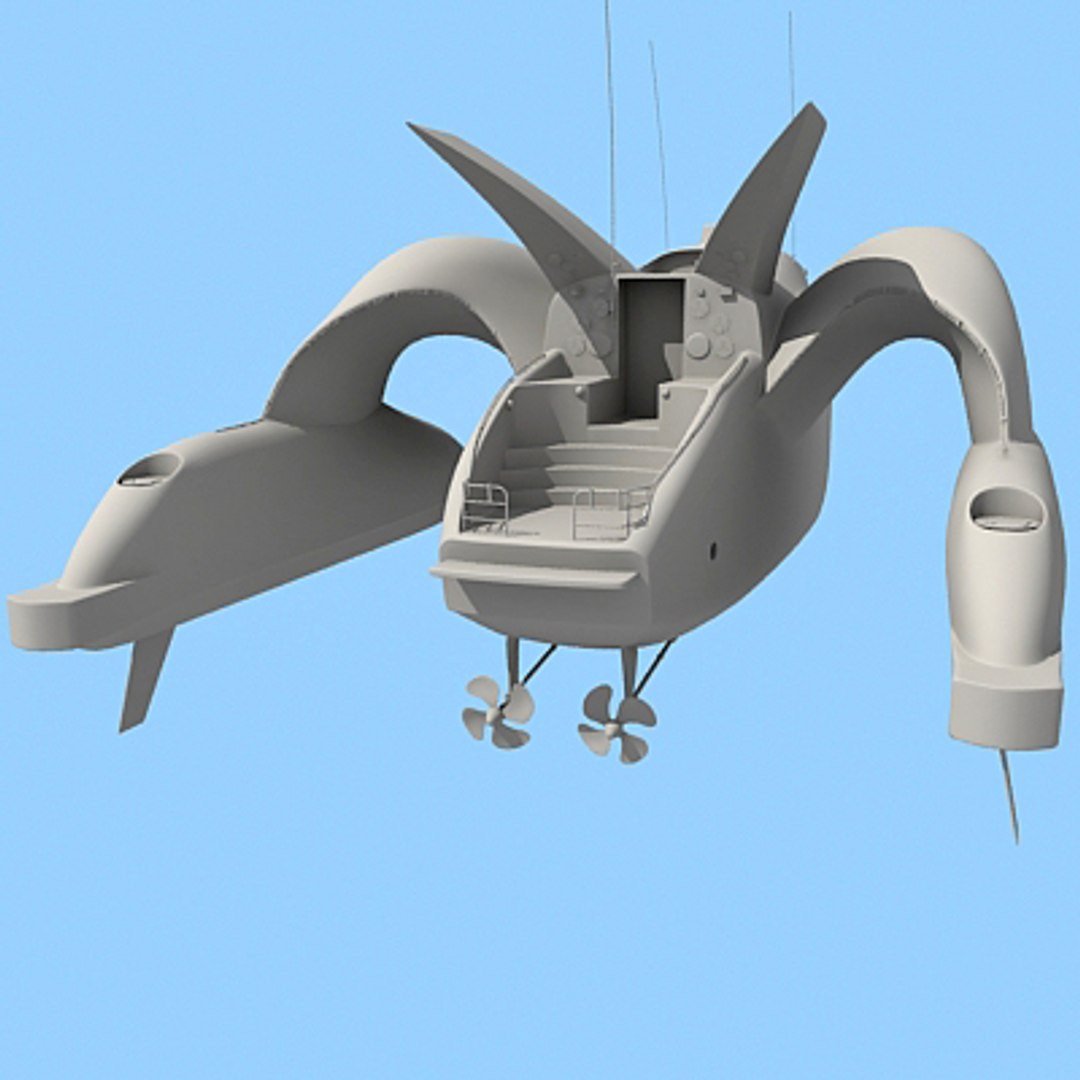 3d Earthrace Boat Submarine Model