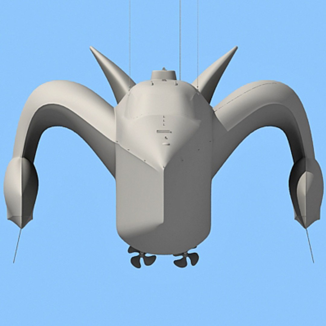 3d earthrace boat submarine model