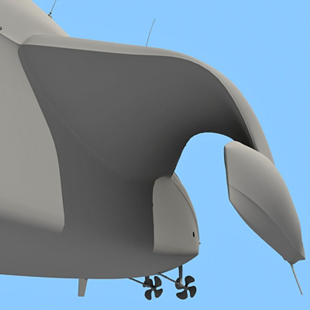 3d Earthrace Boat Submarine Model