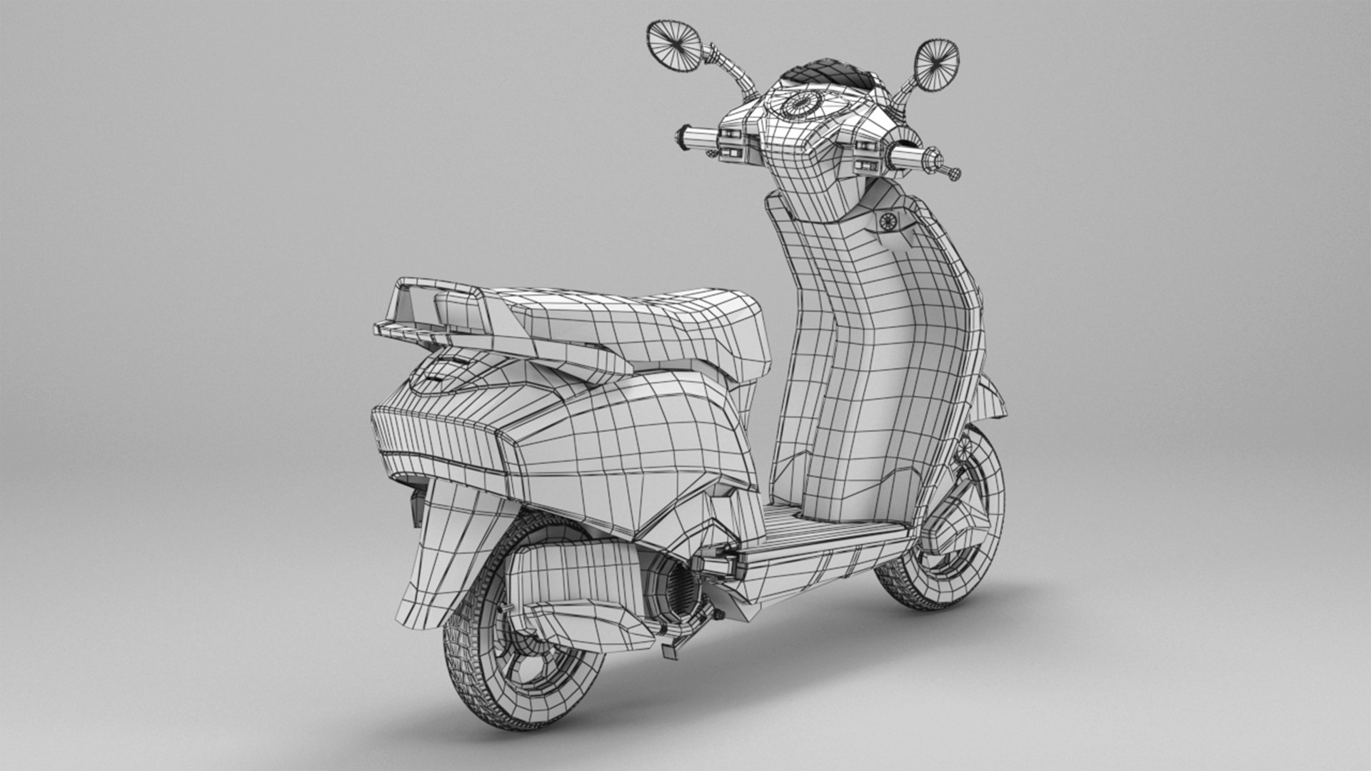 Hero Maestro Scooter 3d Model Model - TurboSquid 2211919
