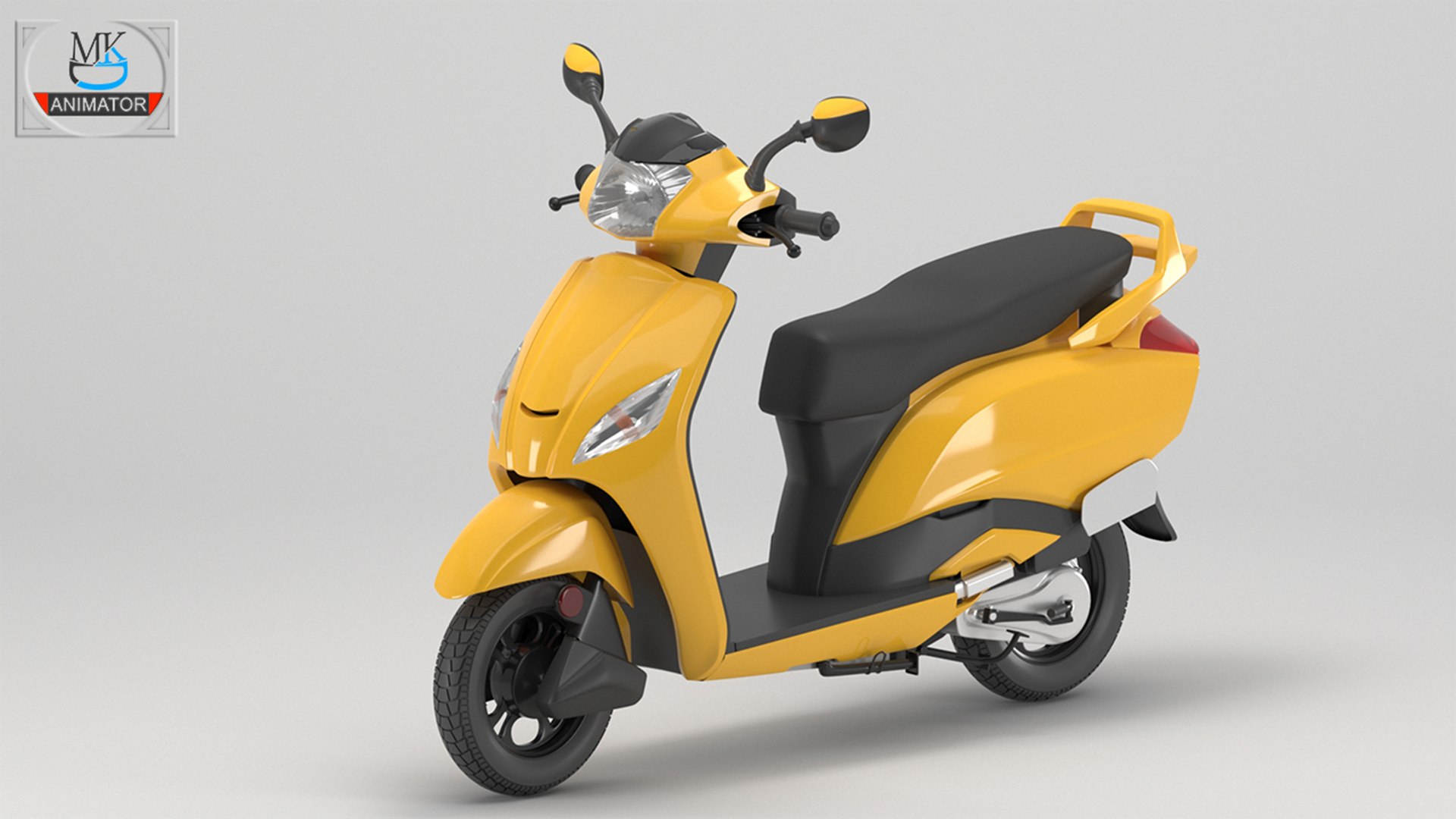 Hero Maestro Scooter 3d Model Model - TurboSquid 2211919