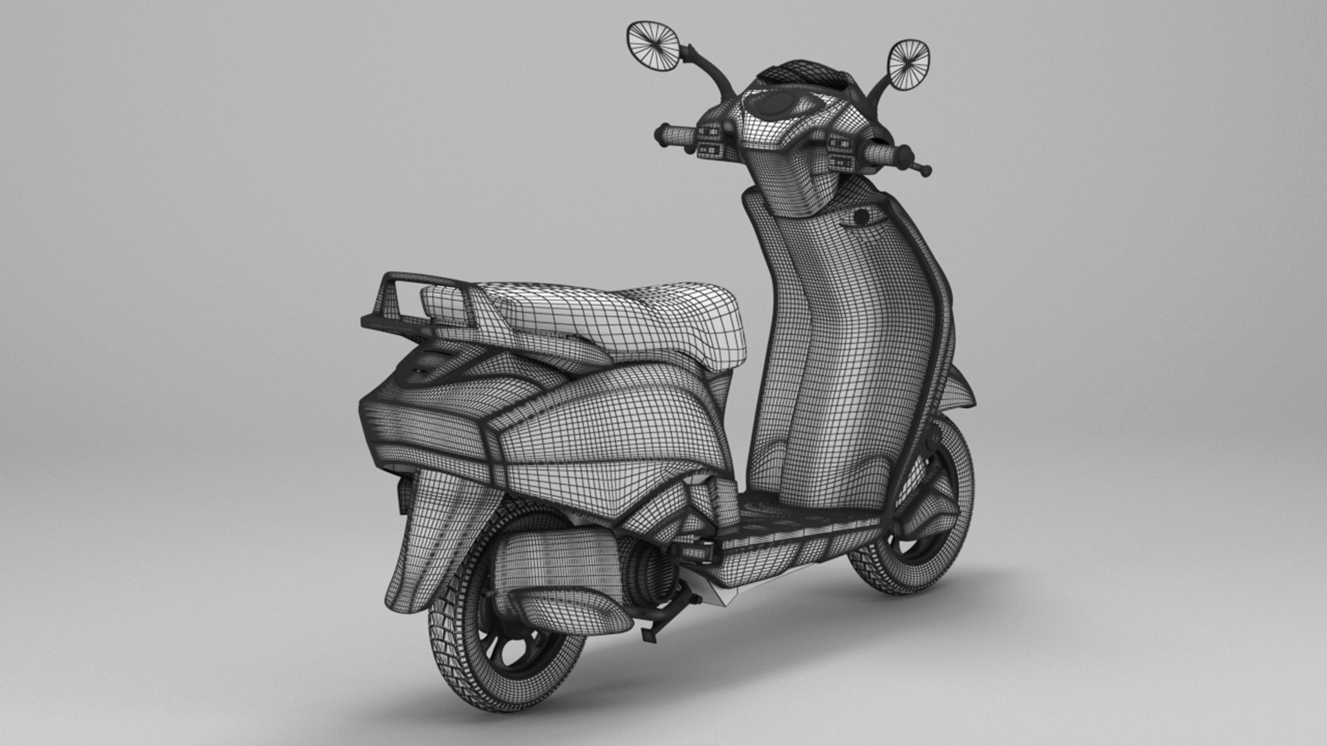 Hero Maestro Scooter 3d Model Model - TurboSquid 2211919
