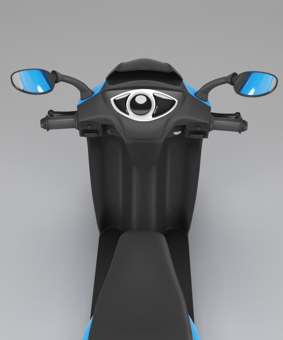 Hero Maestro Scooter 3d Model Model - TurboSquid 2211919