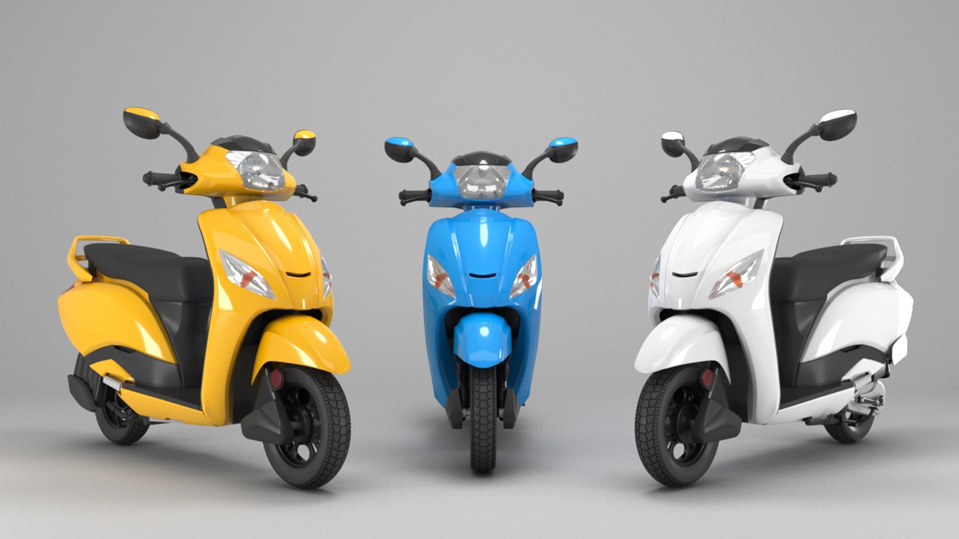 Hero Maestro Scooter 3d Model Model - TurboSquid 2211919