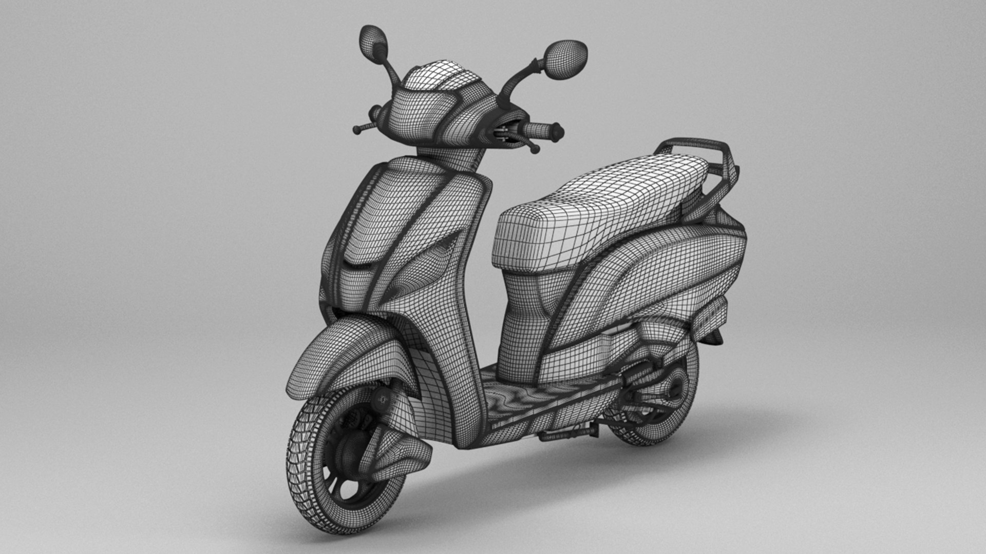 Hero Maestro Scooter 3d Model Model - TurboSquid 2211919
