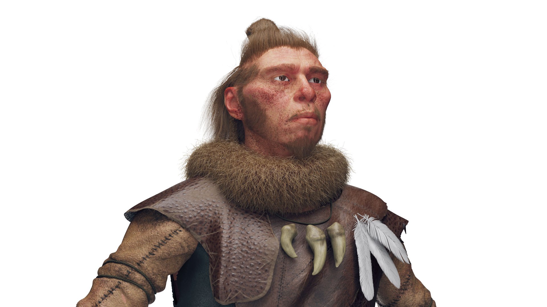 3D Neanderthal Male - TurboSquid 2108967