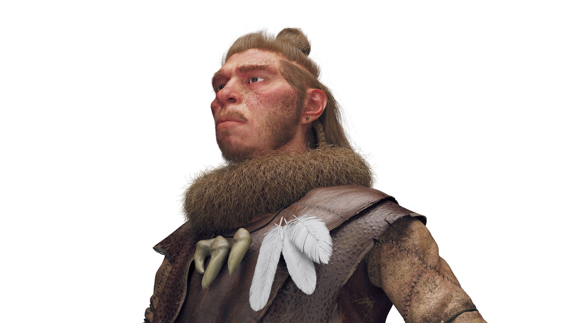 3D Neanderthal Male - TurboSquid 2108967