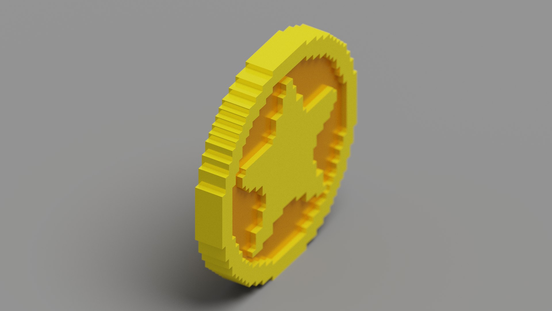Star Coin Model - TurboSquid 2126683